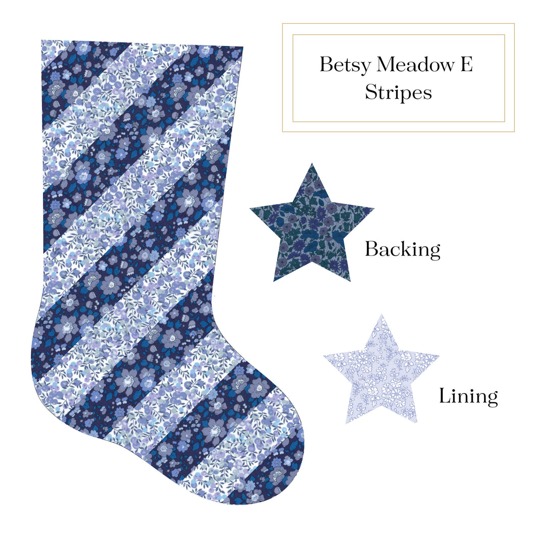 Striped Jingle Stocking – DuckaDilly