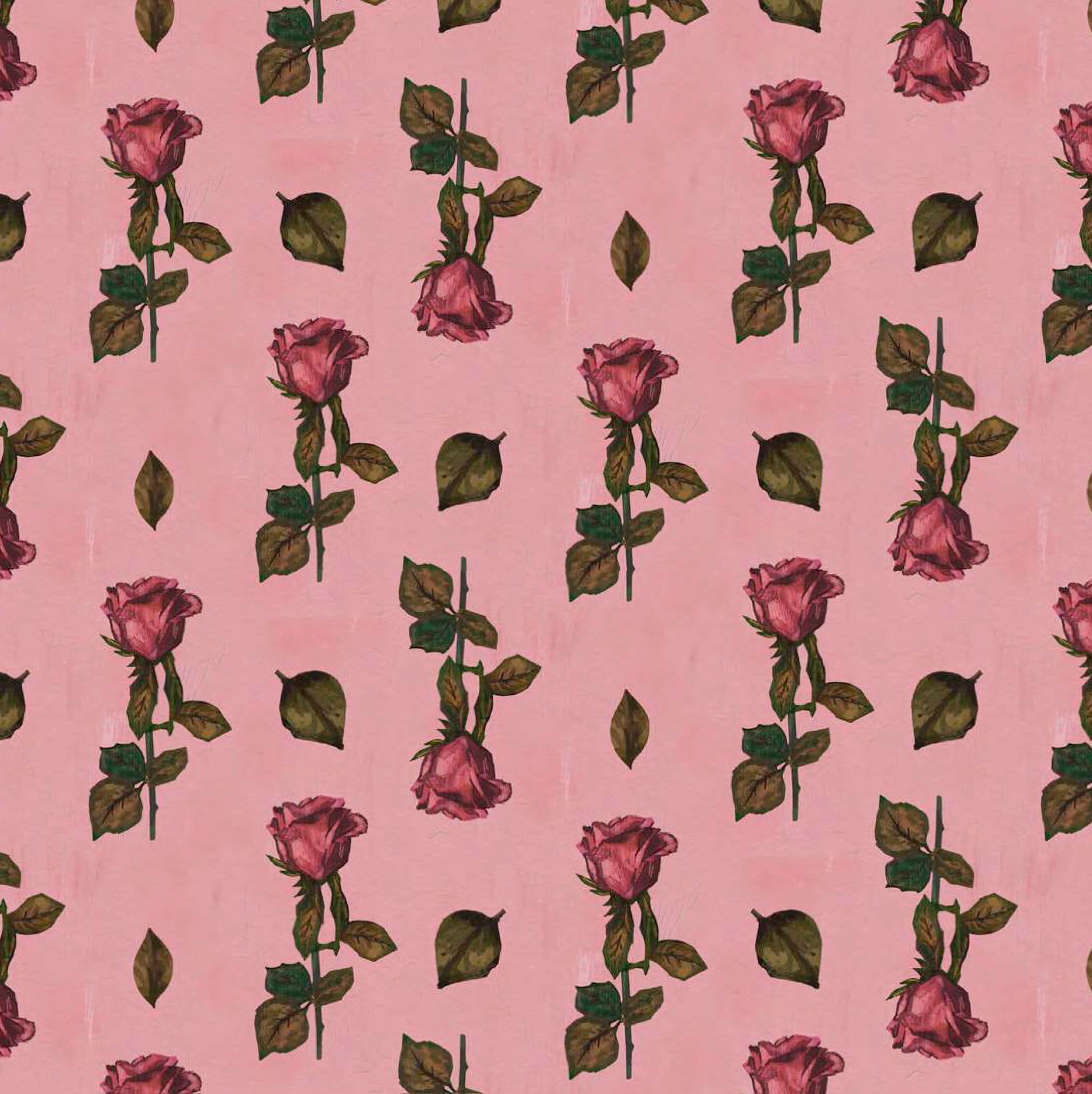 Rose Pattern Wallpaper Tumblr