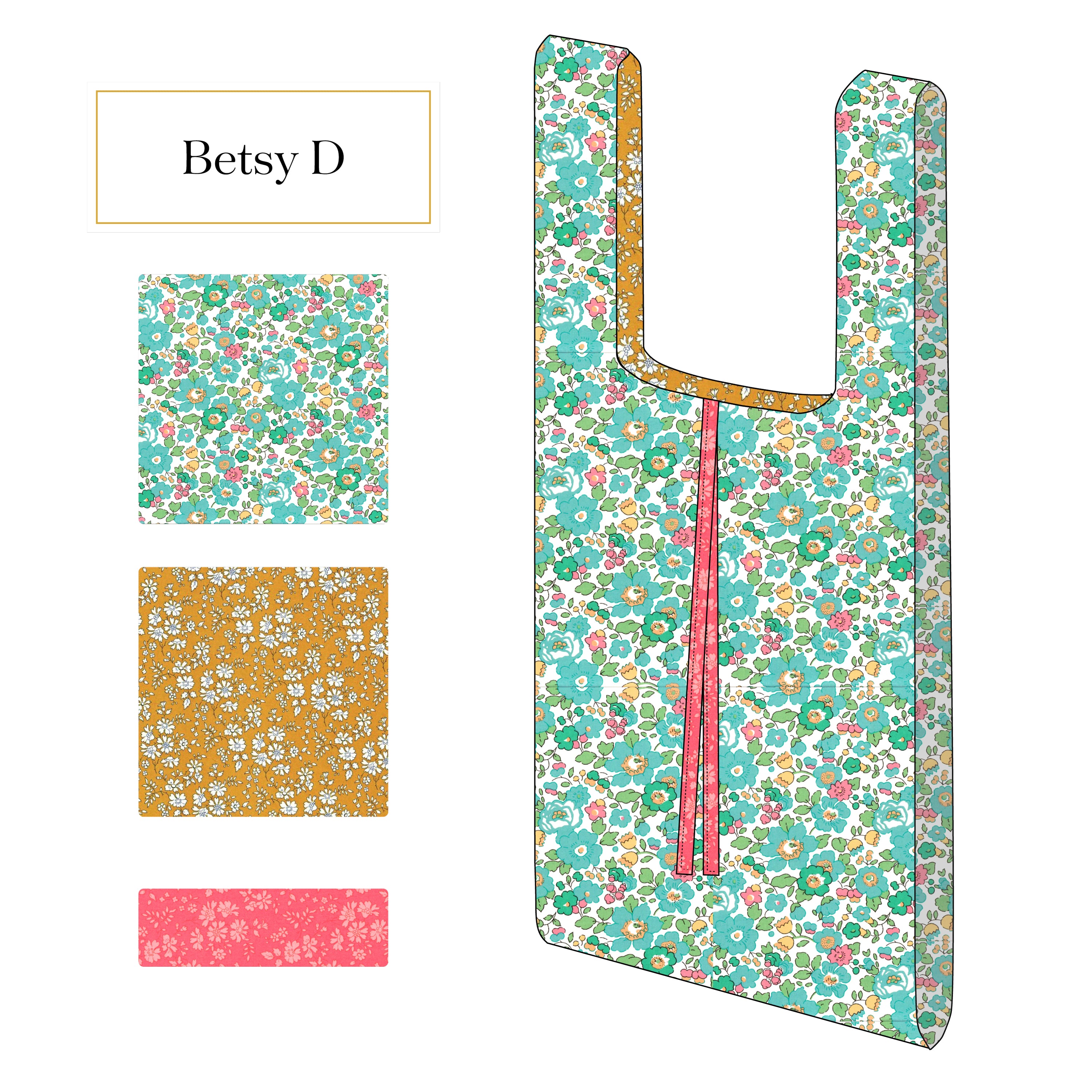 The Market Bag - Betsy (D) – DuckaDilly