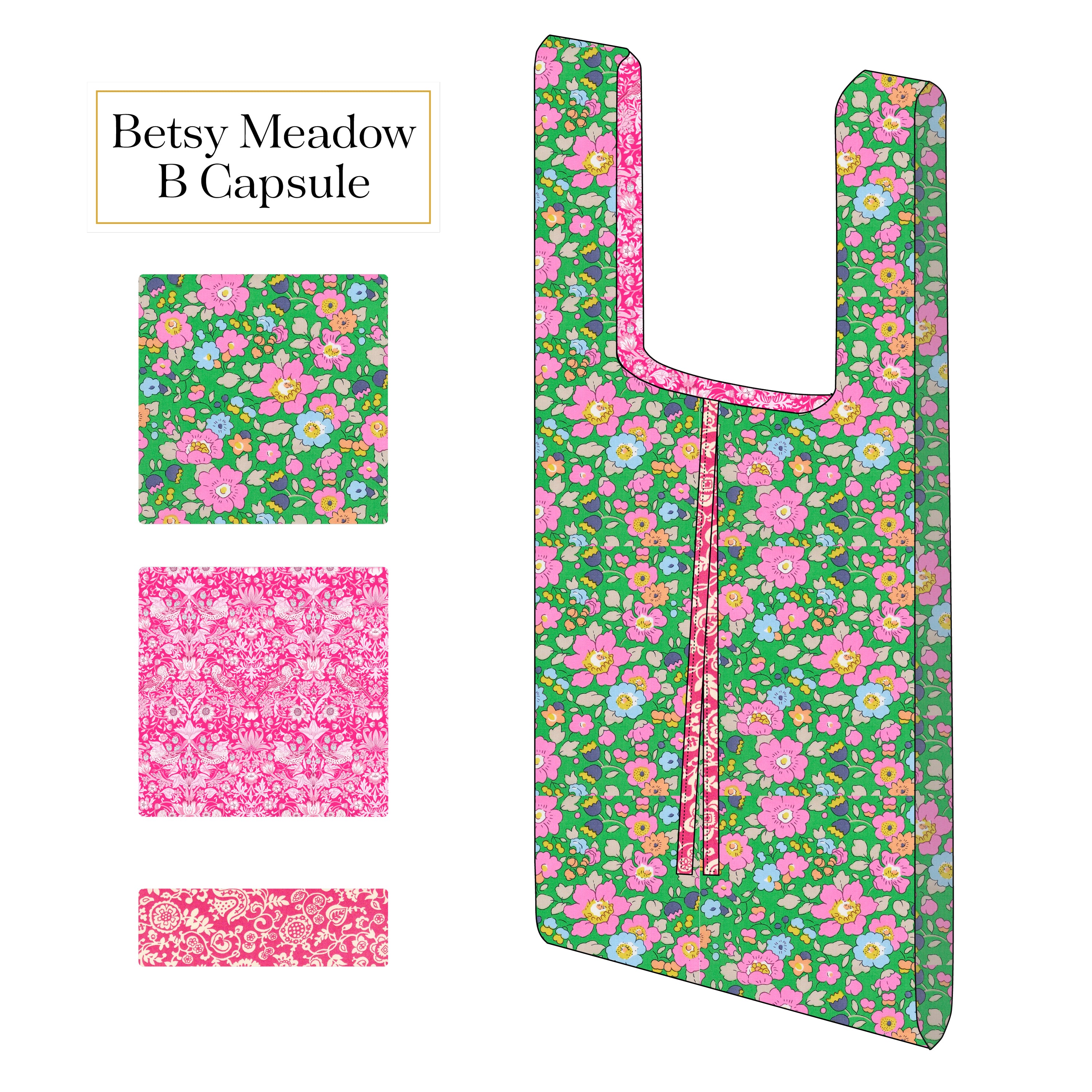 The Market Bag - Betsy Meadow (B) Capsule – DuckaDilly