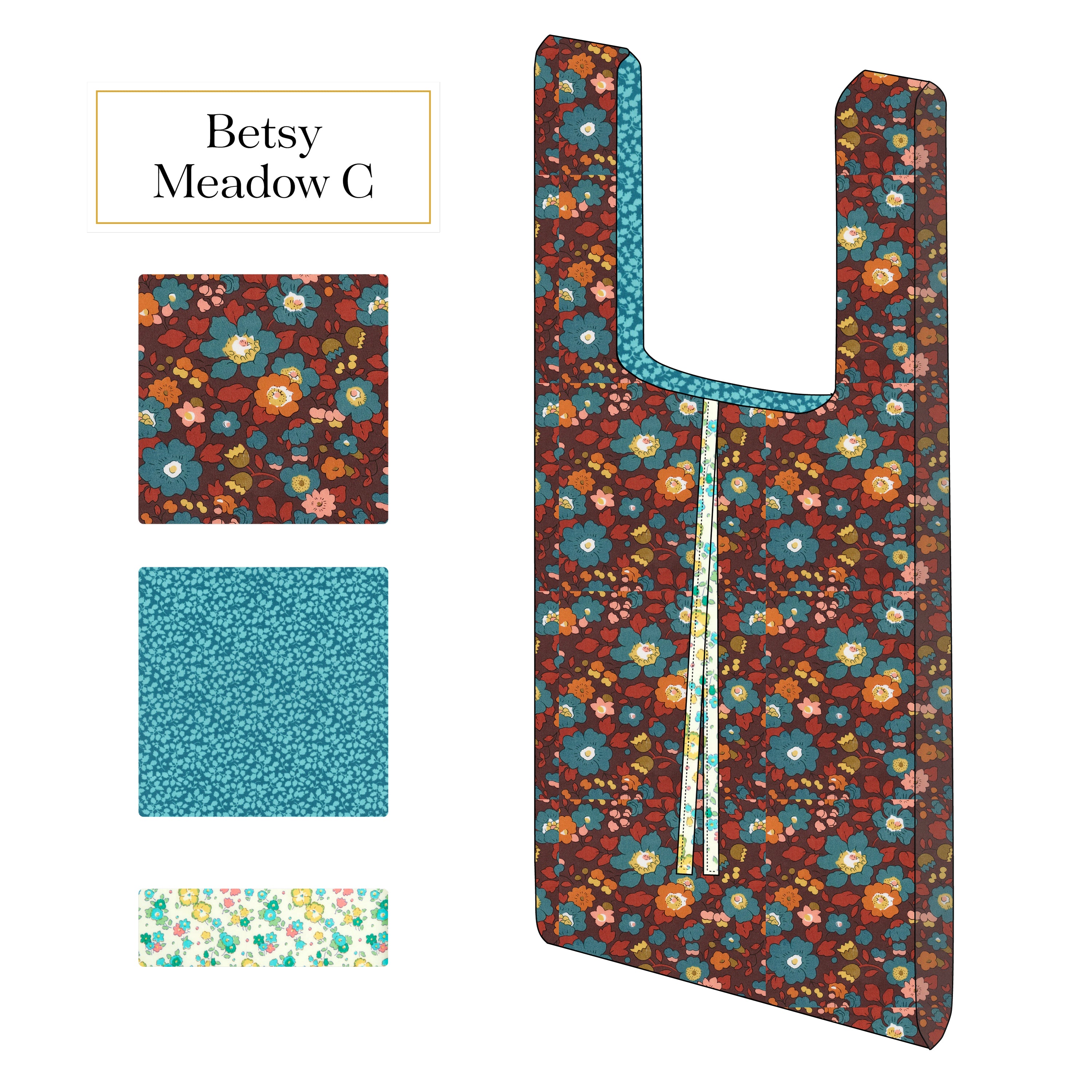 The Market Bag - Betsy Meadow (C) Capsule – DuckaDilly