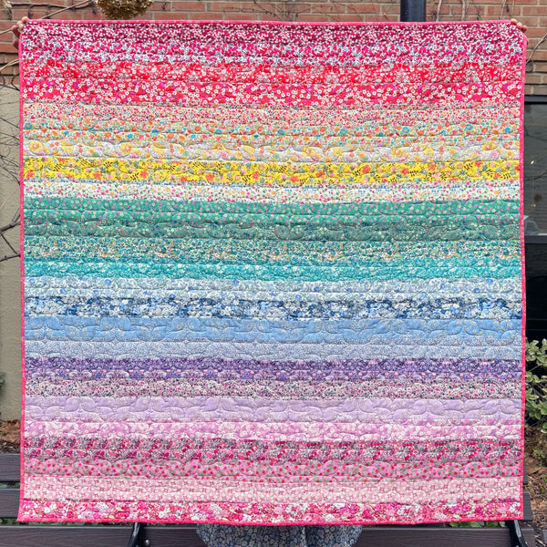 The Pippi Quilt Collection: The Pippi Quilt - Rainbow – DuckaDilly