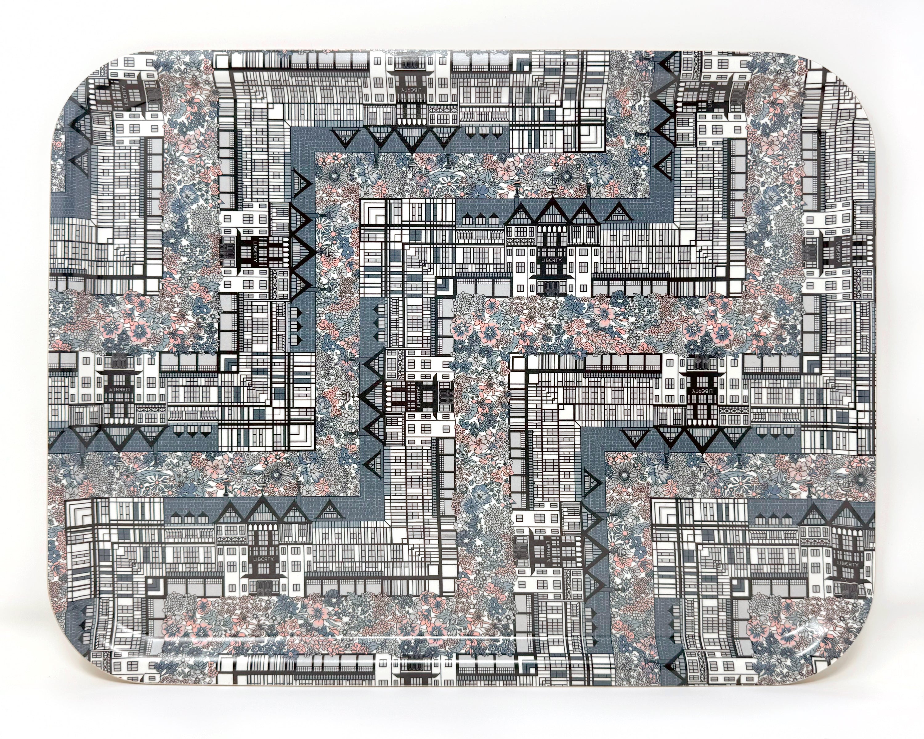 Liberty Birch Tray Collection: Tudor Belle Grey Birch Tray – DuckaDilly